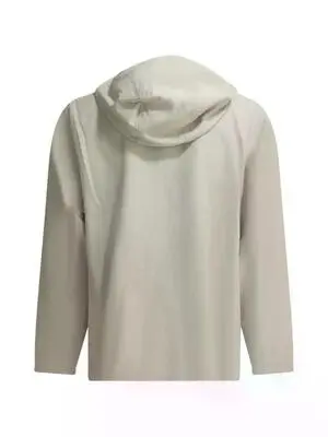 GOLDWIN Zip-up Drawstring Hood Jacket - Neutrals