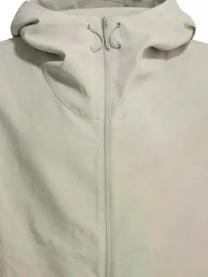 GOLDWIN Zip-up Drawstring Hood Jacket - Neutrals