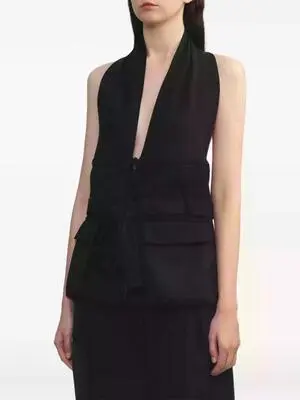 BOTTER Zip-up Halterneck Top