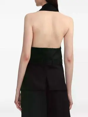 BOTTER Zip-up Halterneck Top