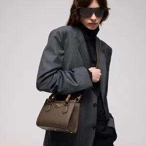 Gucci Diana Small Tote Bag - Brown