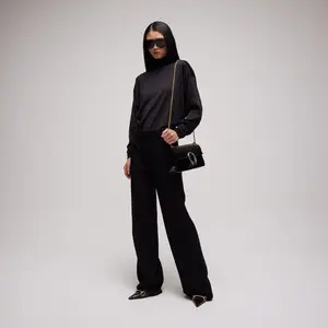 Gucci Linen Blend Regular Fit Pants