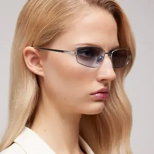 Gucci Rectangular Frame Sunglasses