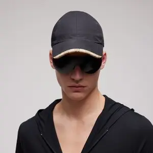 Gucci Cotton Canvas Baseball Cap - Black