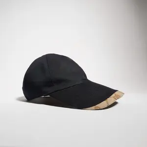 Gucci Cotton Canvas Baseball Cap - Black