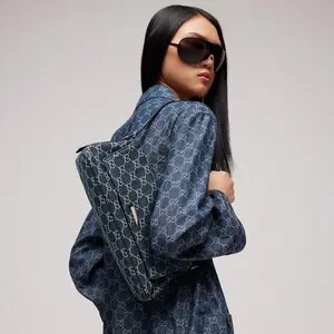 Gucci Madison Medium Shoulder Bag In Fabric