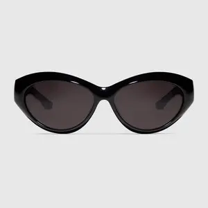 Gucci Cat Eye Frame Sunglasses - Black