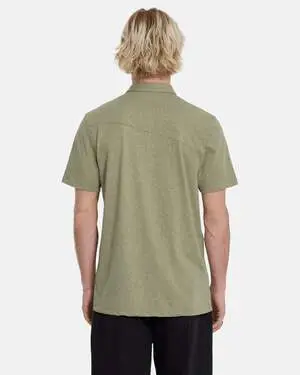 Volcom Wowzer Polo Short Sleeve Shirt - Thyme