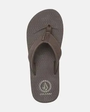 Volcom Flip Flops - Brown