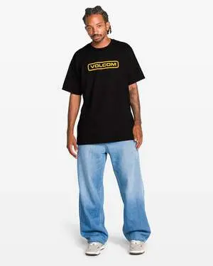 Volcom Eurobox Short Sleeve Tee - Black
