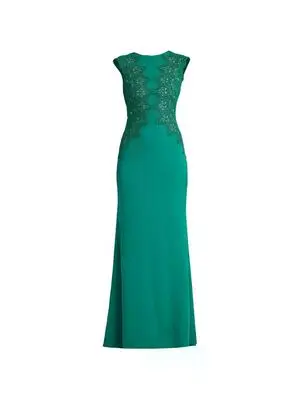 Tadashi Shoji Round Neck Evening Dresses