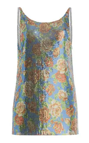 Rabanne La Isla Mesh Tank Top - Multi