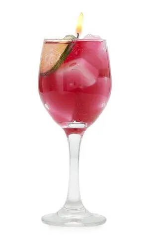 MODA DOMUS Exclusive La Isla Sangria Wax Candle - Red