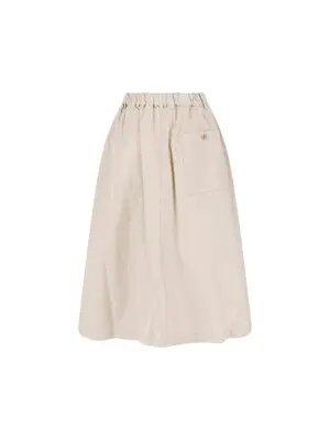Aspesi Cotton Midi Skirt