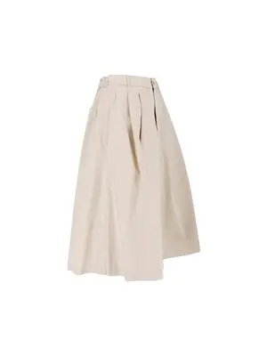 Aspesi Cotton Midi Skirt