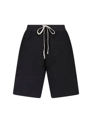 Rick Owens Button Shorts