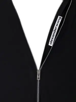 Alexander Wang Mini Dress With Continuous Zipper