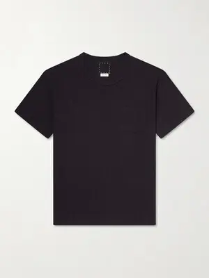 Visvim Cotton-jersey T-shirt - Black