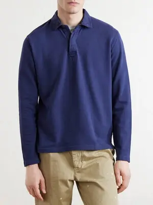 Hartford Cotton-fleece Rugby Shirt