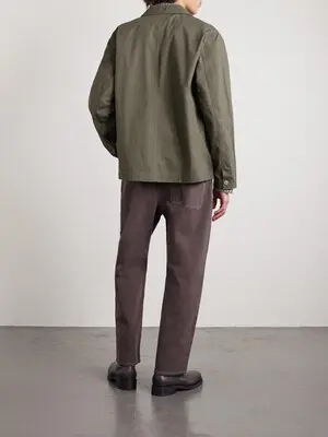 Folk Anniversary Cotton-ripstop Blazer