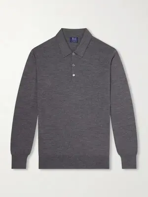 William Lockie Virgin Wool Polo Shirt