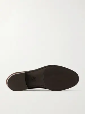 EDWARD GREEN Pimlico Suede Penny Loafers