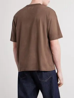 Visvim Cotton-jersey T-shirt - Brown