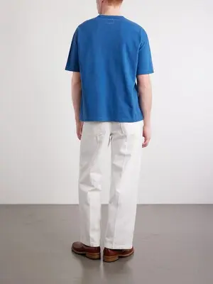 Visvim Jumbo Cotton-jersey T-shirt - Blue