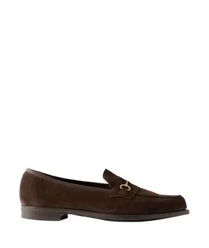 EDWARD GREEN Putney Horsebit-embellished Loafers - Brown