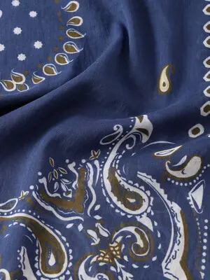 Hartford Bandana-print Cotton-voile Scarf
