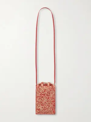 Loewe Leather-trimmed Pouch