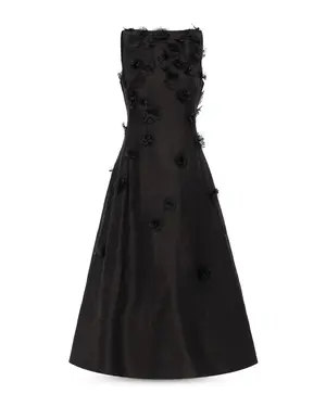 LEO LIN Cleo Dress - Ebony