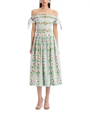 Oscar De La Renta Stripes Day Dresses