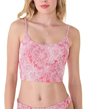 ANDIE Amalfi Scoop Neck Bikini Top - Peachy