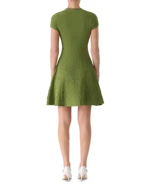 JASON WU Short Sleeve Cable Knit Dress
