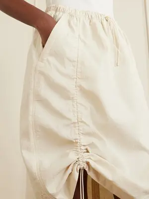 On Recycled Shell Midi Skirt