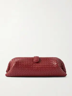 Bottega Veneta Lauren 1979 Intrecciato Leather Clutch