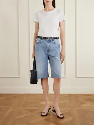 RÓHE Denim Shorts