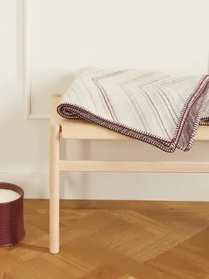 Missoni Striped Wool And Cashmere-blend Throw