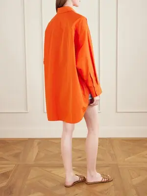 Loewe Anagram Embroidered Cotton Shirt