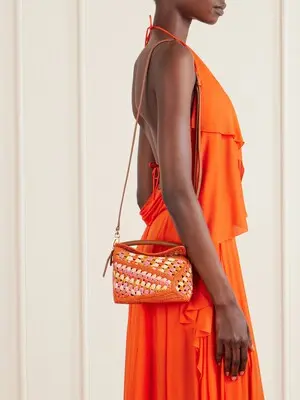 Loewe Puzzle Edge Mini Shoulder Bag - Orange