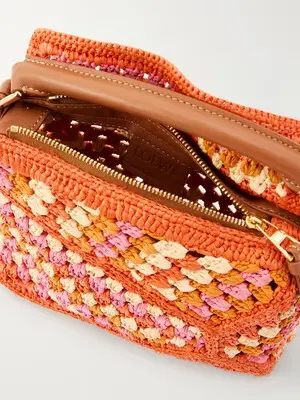 Loewe Puzzle Edge Mini Shoulder Bag - Orange