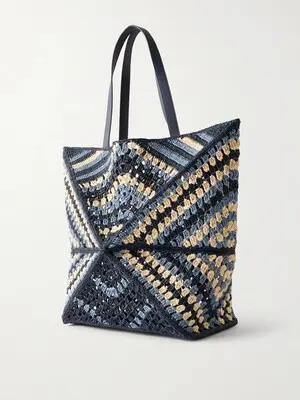 Loewe Paula's Ibiza Puzzle Fold Large Shoulder Bag