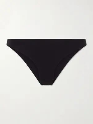 Kiki De Montparnasse Coeur Cheeky Bikini Briefs - Black