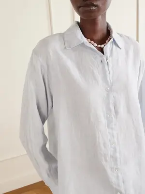 JAMES PERSE Linen-canvas Shirt