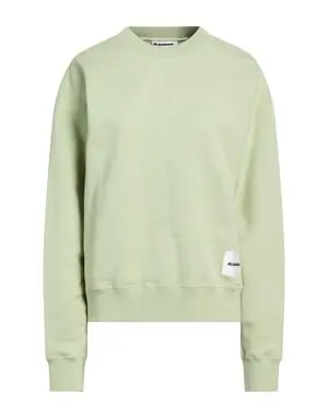 JIL SANDER Cotton Sweatshirt - Green