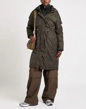 PALTO' Military Polyamide Coat