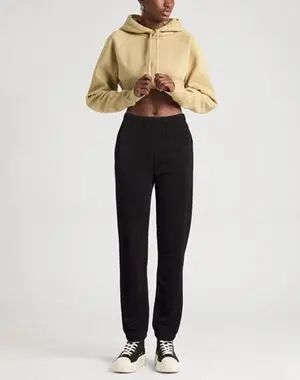 CHIARA FERRAGNI Cotton Fleece Track Pants - Black