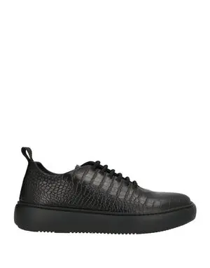 MICH SIMON Leather Crocodile-print Sneakers