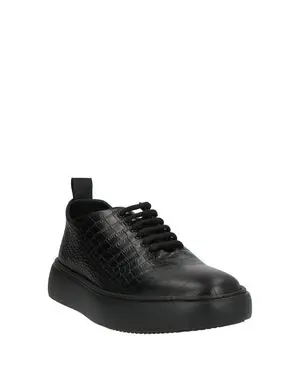 MICH SIMON Leather Crocodile-print Sneakers